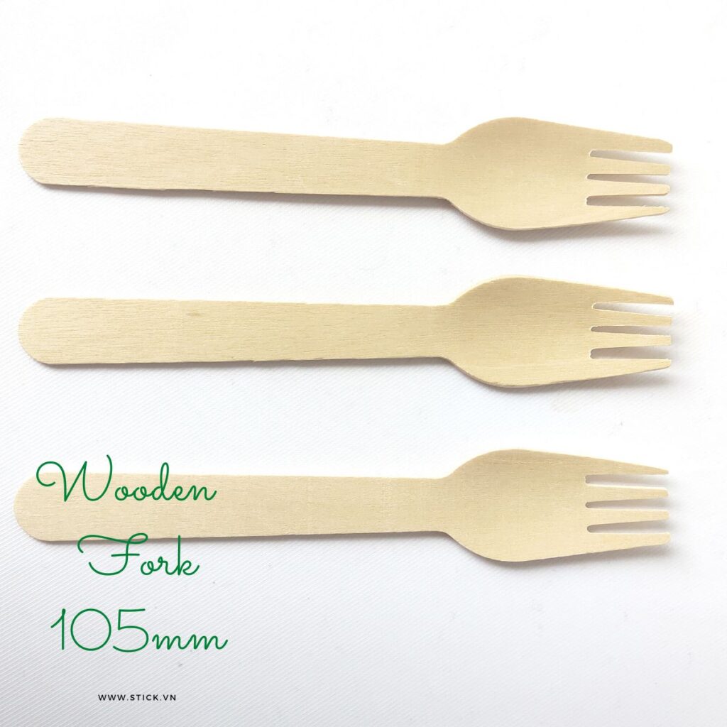 Disposable Wooden Fork 160mm – Eco-Friendly, Strong & Food-Safe - VDEX ...