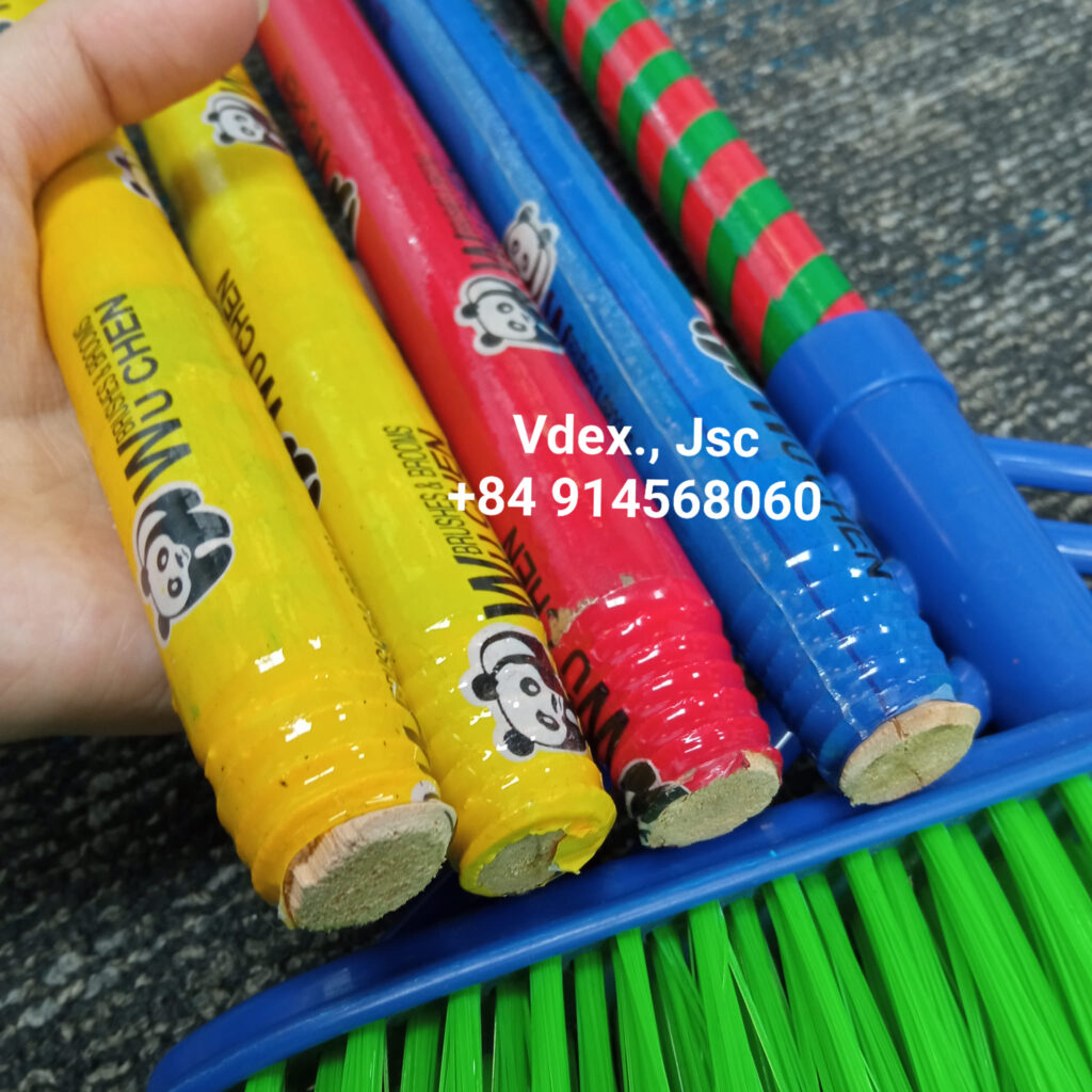Panda PVC Wooden Broom Stick - VDEX | Full material exchange